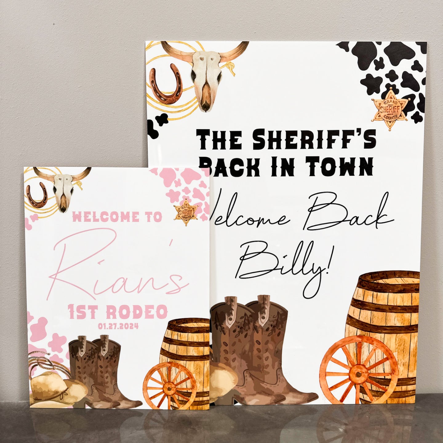 Color and Etch: Elevating Events with Custom Acrylic Signage